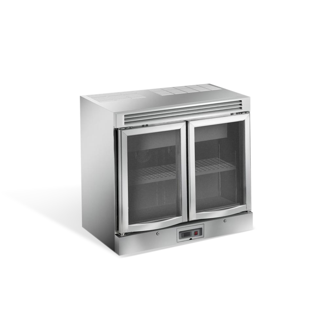 BACK BAR DISPLAY CHILLER 2 GLASS DOOR WUF160B2G > PT. SINAR PROSVEL UNITAMA