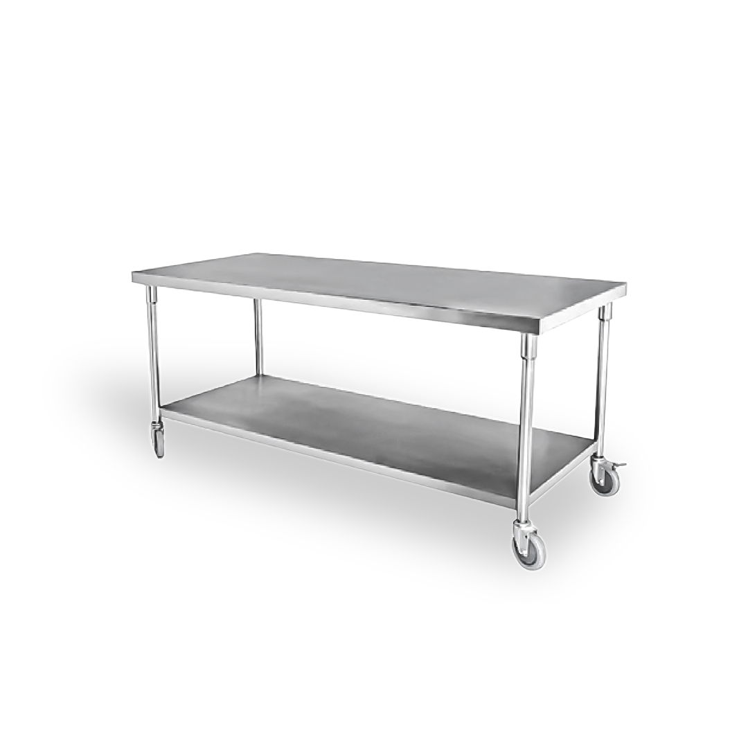 MOBILE TABLE W/ UNDERSHELF > PT. SINAR PROSVEL UNITAMA